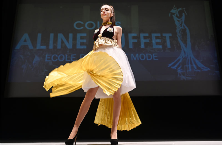 Défilé de mode - École privée de mode - Cours Aline Buffet