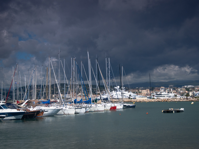 Port Canto à Cannes - Le paradis des yachts